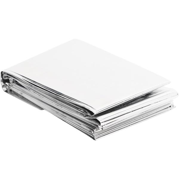 商品名plplaaoo Survival Thermal Blankets, 10pcs Emergency Blankets, 51.18 X 82.68in Keep Warm Foldable Survival Blanket, fo...