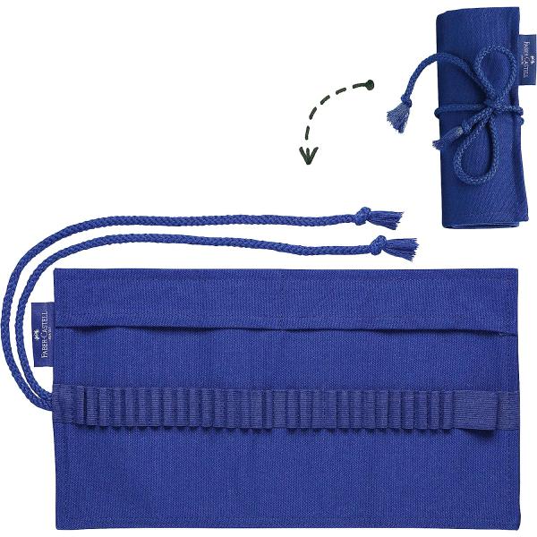 商品名Faber-Castell Goldfaber Pencil Roll Up Case - 28 Slots for Pencils and Sharpener - Empty Colored Pencil Holder, Penci...