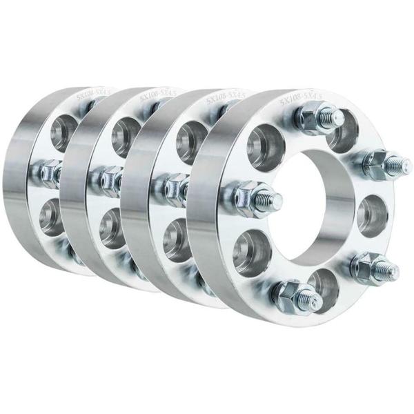 商品名NiWeng 4pc 1.25"" | 5x108 to 5x114.3 Wheel Spacers/Adapters | 12x1.5 Studs - compatible with,Simple installation, fas...