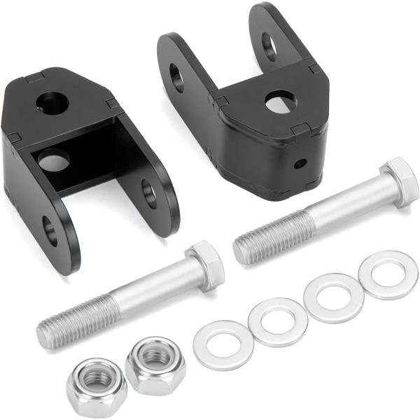 商品名dynofit 2-4インチ リアショックエクステンション シボレー/シボレーシルバラード1500 2WD/4WD 1999-2022 GMC Sierra 2WD/4WD 1999-2022 2-4インチ リアリフトレベリングキット...