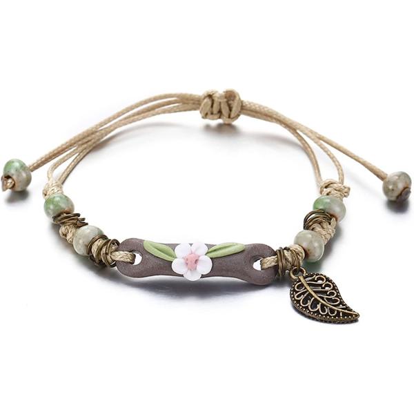 商品名SUYU Temperament Woven Hand Chain Ceramic Knitted Bracelet Accessoriesブランド：SUYU商品サイズ：One Size商品番号：素材：Ceramic