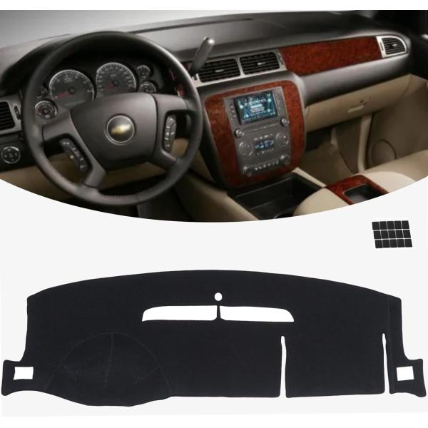 商品名KEYOOG Flannel Dashboard Cover Nonslip Car Dash Board Mat Fit for 07-2014 GMC Sierra 1500, 2500 HD, 3500 HD Denali/SL...