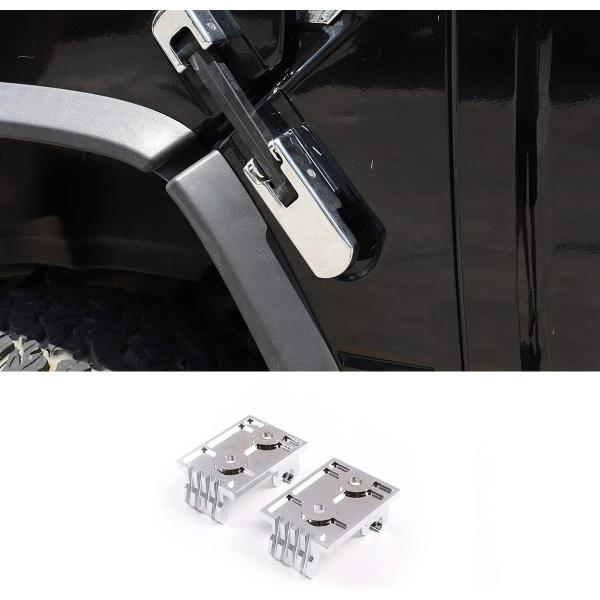 商品名Hood Latches Hood Lock Catch Latches Replacement Kit Fit for Hummer H2 2003-2009 Car Accessories,Aluminum Alloy,2PCS ...