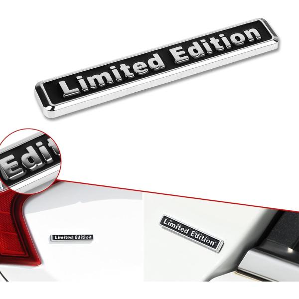 商品名Xotic Tech 1pc Universal Limited Edition Logo Emblem Metal Badge Sticker Decal for Side Fender Trunk Compatible with ...