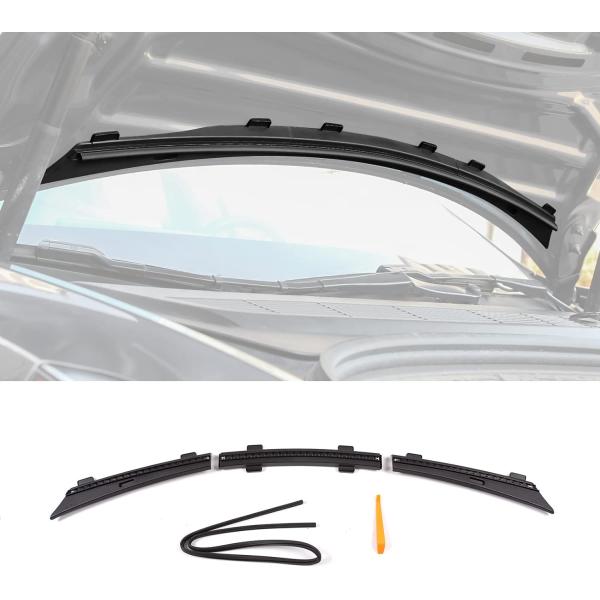 商品名Bomely Water Retaining Strip Compatible with 2017-2023 Tesla Model 3 Front Trunk Hood Rubber Seal Vent Protector Guar...