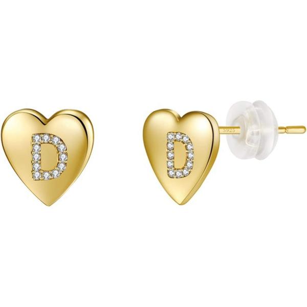 商品名Love Alloy Fashion Ladies Trend Earrings Letter 25 All-Match Accessories Earrings Christmas Earrings (D, One Size)ブラン...