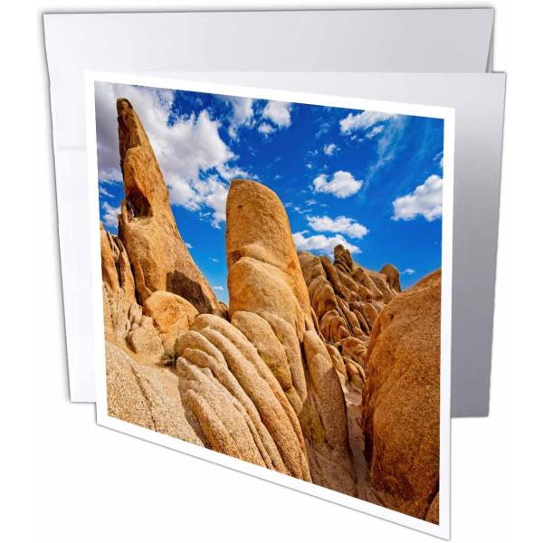 商品名3dRose Sandstone Formation at White Tank in Joshua Tree National Park - Greeting Cards (gc-361522-5)ブランド：3dRose商品サイズ：...