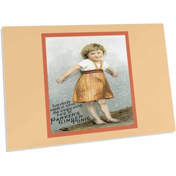 商品名3dRose Parkers Ginger Tonic Cute Barefooted Little Girl - Desk Pad Place Mats (dpd-169869-1)ブランド：3dRose商品サイズ：商品番号：dpd...