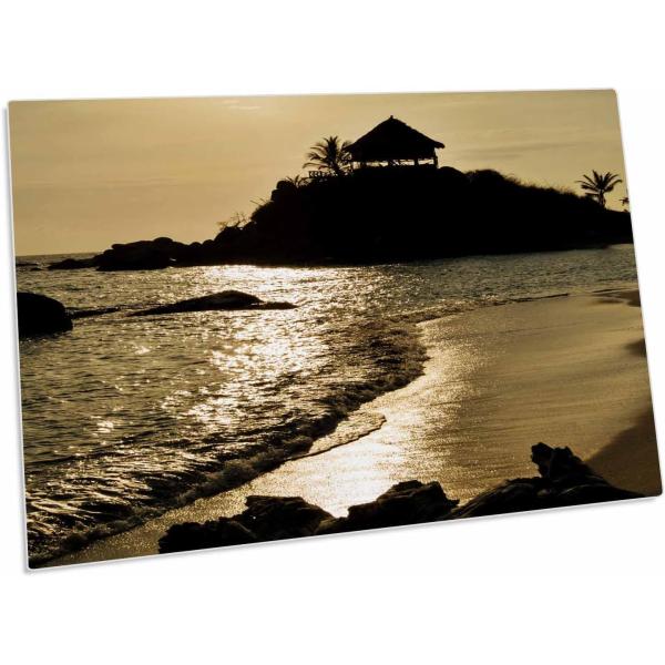 商品名3dRose Colombia, Tayrona Park, Cabo San Juan de la Guia. - Desk Pad Place Mats (dpd-141115-1)ブランド：3dRose商品サイズ：商品番号：dp...