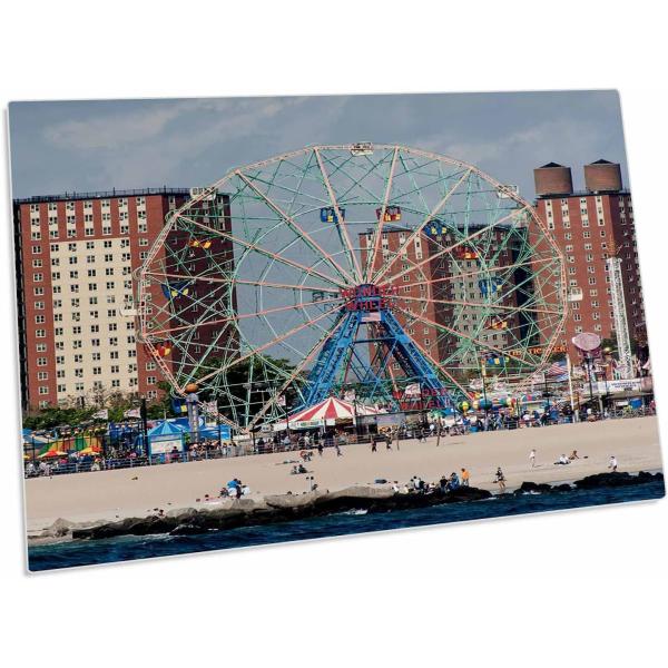 商品名3dRose Roni Chastain Photography - Coney Island, Amusement Park - Desk Pad Place Mats (dpd-203180-1)ブランド：3dRose商品サイズ：...