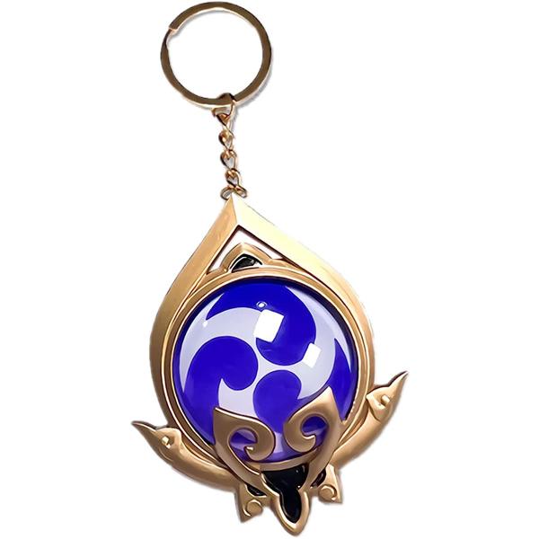 商品名TANSHOW Genshin Impact Vision Sumeru Keychain Merch Game Character Cosplay Keyring Pendant Accessories Elemental Gem ...