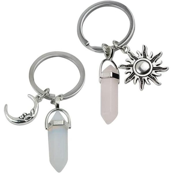 商品名GALPADA 2ピース ムーンペンダント Geschenk f r Schwester Geschenke Geschenk freundschaft キーチェーン サンキー2pcs Moon Pendant Geschenk f ...