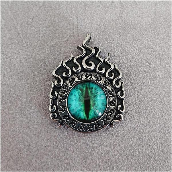 商品名Fashion Necklace Fine Handmade Devil's Eye 316L Stainless Steel Men's and Women's Jewelry Accessories Necklace Neckla...