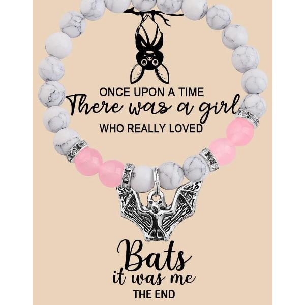 商品名MAOFAED バットギフト バットブレスレット Once Upon A Time There Was A Girl Who Really Loved バットギフト 女の子 女性用, 金属, 合金。MAOFAED Bat Gift B...