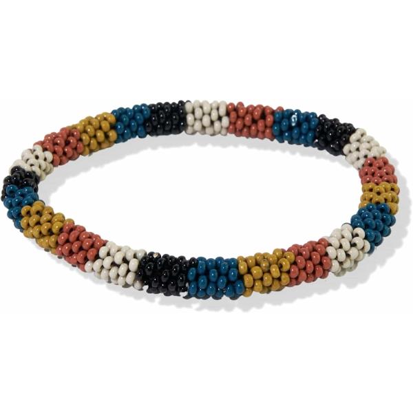 商品名INK + ALLOY Citron Rust Multi Stripe Slide And Stack Bracelet Handmade Jewelry for the Modern Bohemianブランド：INK + ALLO...