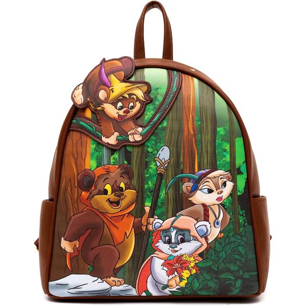 商品名Danielle Nicole Star Wars Endor, Ewok The Adventures, Mini Backpack, Wicket Empire Strikes Back Return of the Jedi, B...