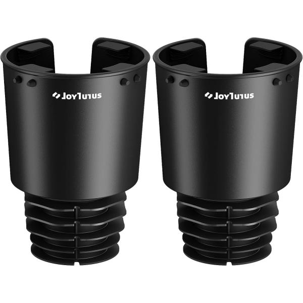 商品名JOYTUTUS アップグレード カーカップホルダーエクスパンダー オフセットベース付き YETI Hydro Flask Nalgene対応 カップホルダーエクスパンダー 18-40オンスボトルとマグ用 3.4インチ-3.8インチの...