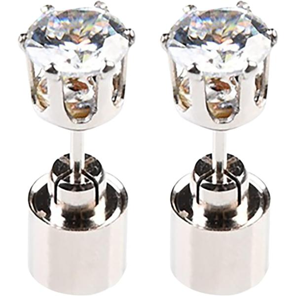 商品名Stud LED Festival Earrings Drop Ear Multi-Color Pairs Diamond Crown for Party Light Up 1 Stainless Pendant Glowing As...