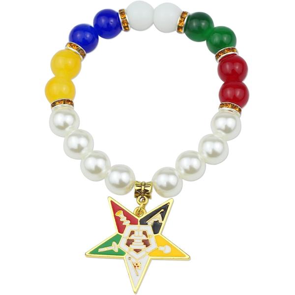 商品名Scwasen OES ソロリティパラファナリア ギフト イースタンスターブレスレットネックレス OESブレスレットジュエリー レディース ガールズ, /, 金属, ラインストーンScwasen OES Sorority Paraph...