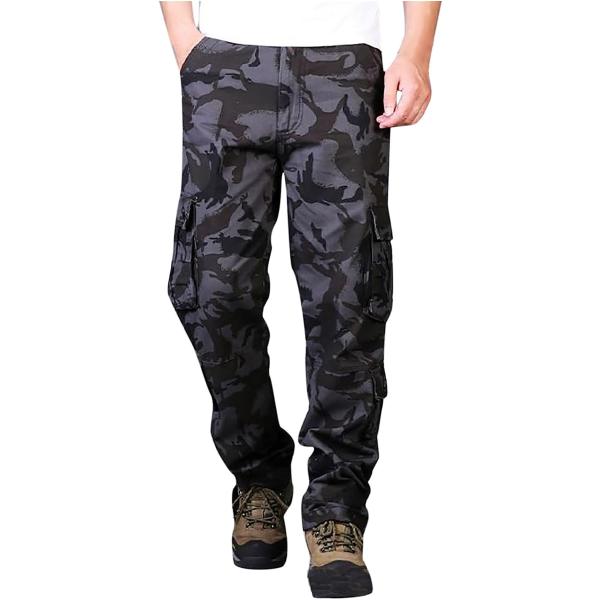 商品名Mens Cargo Camo Pants 2022 Relaxed Fit Multi Pockets Trekking Trousers Water Resistant Stretch Cargo Pants,Mens Track...