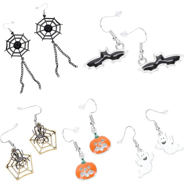 商品名ABOOFAN 5Pairs Alloy Earbob Party Props Theme Cosplay Dress for- Drop Fashion Accessory Chic Decor Costume Ear Web Je...