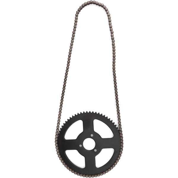 商品名Sprocket Chains, Universal Durable Simple Installation 2 Stroke Shaft Motorcycle Chain Rustproof for Pocket Bike for ...