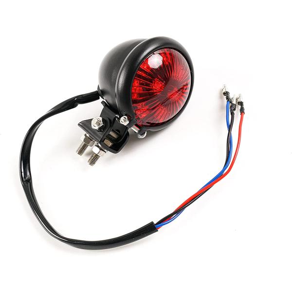 商品名Aoicils Red LED Rear Tail Lights Turn Signal Lights Motorcycle Taillights Brake Running Tail Light For Harley Touring...