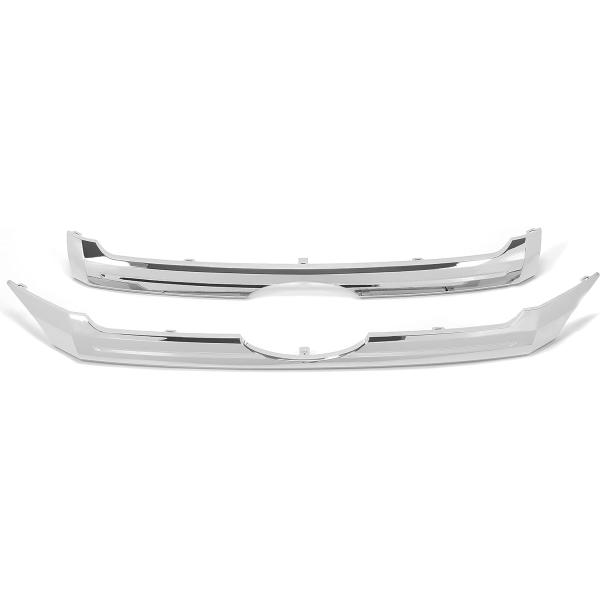 商品名HECASA Front Upper &amp; Central Grille Trim Compatible with 2011-2014 Ford Edge Replacement for BT4Z-8200-C BT4Z-820...