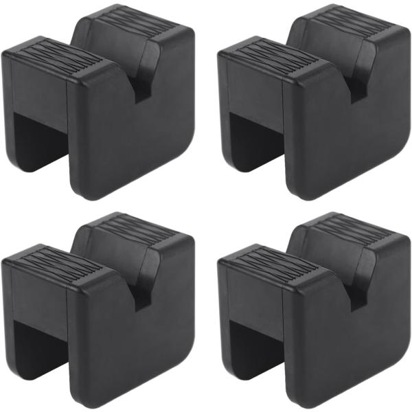 商品名Jack Rubber Pad Adapter,Jack Stand Universal Heavy Duty Rubber,Slotted Frame Rail Pinch Welds Protector Floor Jack Pa...