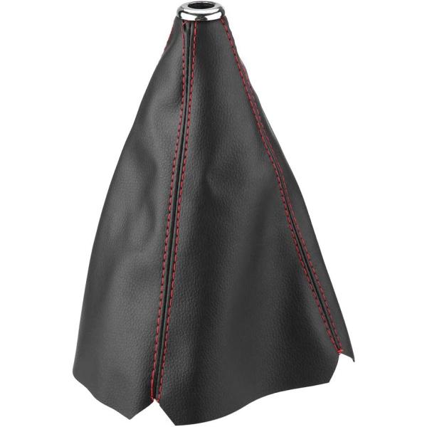 商品名Zerone シフターブーツ ユニバーサル PUレザー シフトブーツ リテーナー スティック シフトスリーブ ギアシフター ブーツギア ゲートルカバー ほとんどのマニュアルトランスミッション車にフィットZerone Shifter B...