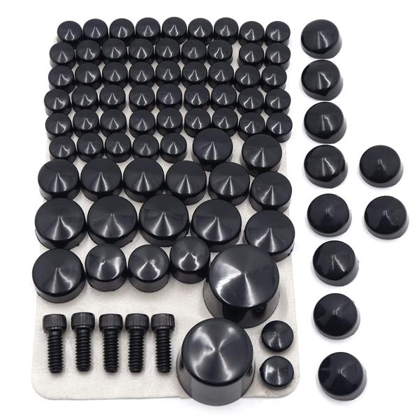 商品名HASkulle Motorcycle Replacement Engine Valve Cover Bolts Toppers Caps Engine Transmission Primary for 2007 2008 2009 ...