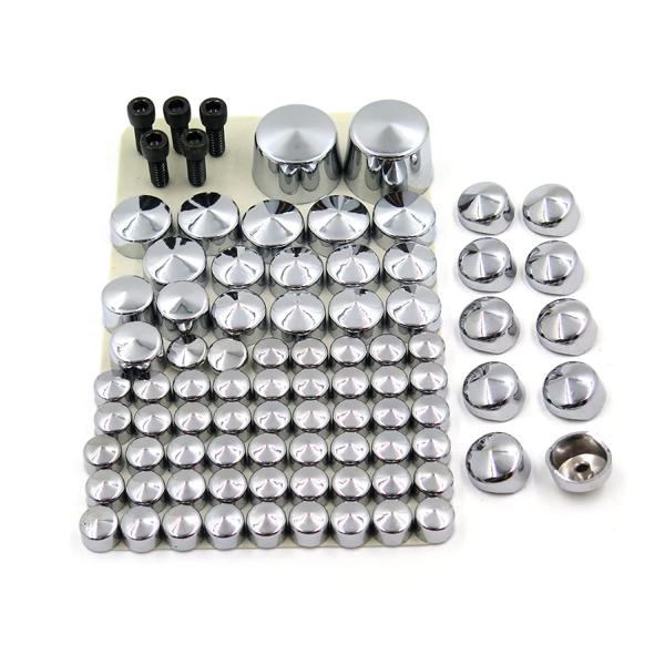 商品名HASkulle Motorcycle Replacement Engine Valve Cover Toppers Caps Engine Transmission Primary Bolts for 2007 2008 2009 ...