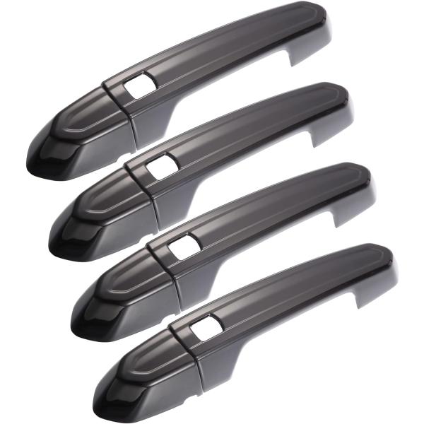 商品名X AUTOHAUX Exterior Outside Door Handle Cover Kit Front Rear Left Right for Cadillac XT4 XT5 XT6 CT4 CT6 CTS ATS XTS ...