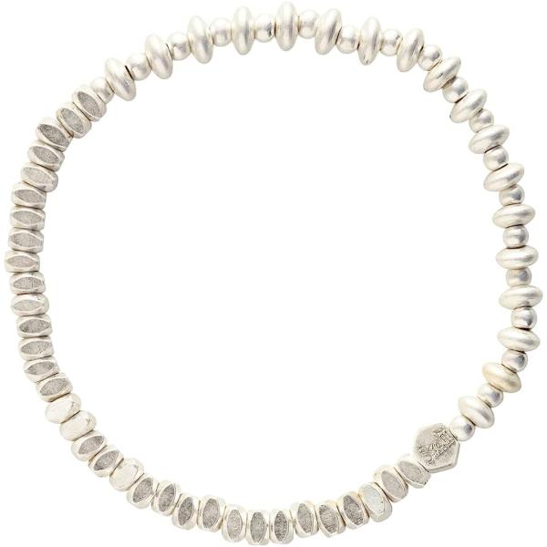 商品名Scout Curated Wears ミニメタルスタッキングブレスレット ミックスビーズシルバー, one size, 金属, ジャスパーScout Curated Wears - Mini Metal Stacking Brace...