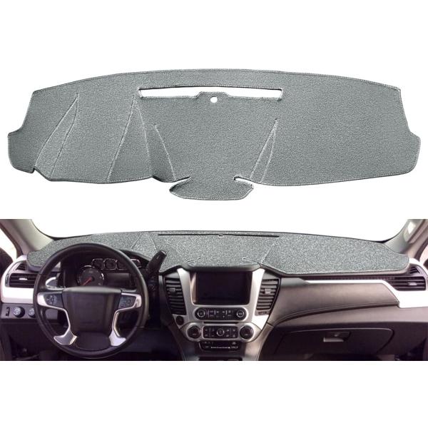 商品名ダッシュボードマット ダッシュカバー 2015-2020 シボレー シボレー タホ サバーバン/GMCユーコン用 前方衝突アラートなし ヘッドアップディスプレイなし (ダークグレー) J133Dashboard Mat Dash Co...