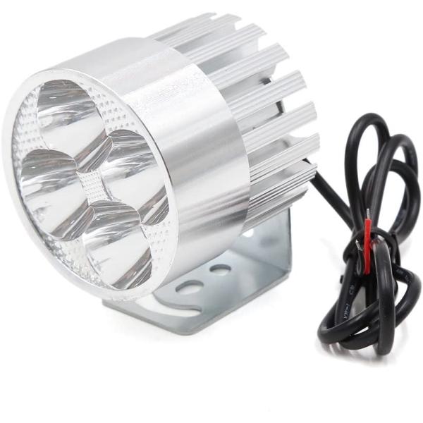 商品名Qtqgoitem DC 12V 4 White LED Screw Mount Round Driving Spotlight Headlight for Motorcycle (Model: a03 b05 a5e b40 881...