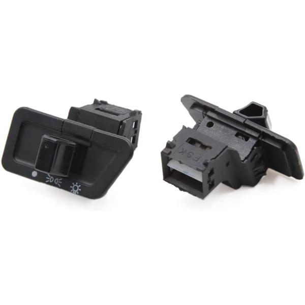 商品名Qtqgoitem 2pcs 6 Terminals 12-24V Motorcycle Headlight Front Light Switch for GY6125 (model: 2d8 c7e 2d4 122 aac)ブランド...