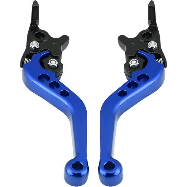 商品名Psytfei Double Disc Brake Lever, 1 Pair Universal Scooter Modification Aluminum Alloy Double Disc Brake Lever for Mot...