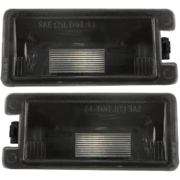 商品名For Ford Fusion License Lamp Unit 2013 14 15 16 17 2018 Pair Driver and Passenger Side For FO2870102 | BB5Z 13550 Aブラ...