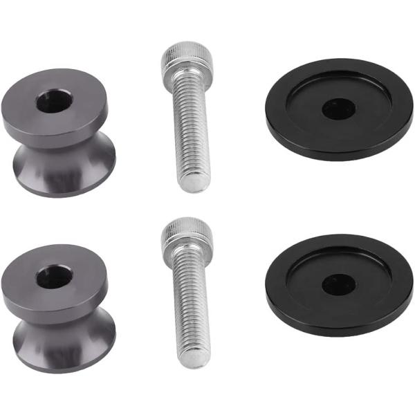 商品名2pcs 8mm Motorcycle CNC Rear Stand Swing Arm Spool Sliders Stand Swingarm Bobbins (Ti Color)ブランド：Ymiko商品サイズ：高さ：3 cm横幅...