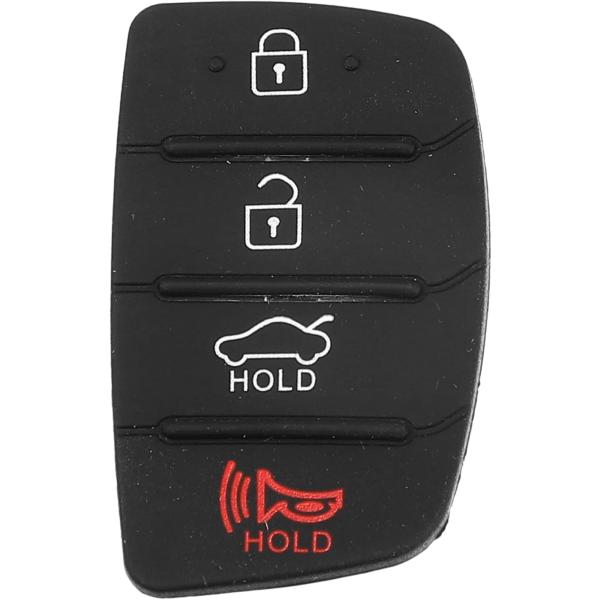 商品名X AUTOHAUX 4ボタンカーリモートフォブケースカバー インサートラバーパッド キーパッド ヒュンダイ用X AUTOHAUX 4 Button Car Remote Fob Case Cover Insert Rubber Pa...