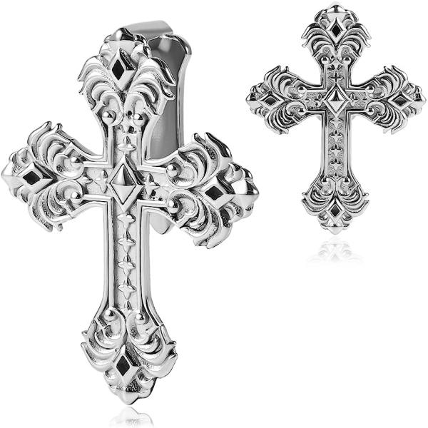 商品名Maxbott 1組 10mm ステンレススチール クロスイヤーウェイト ピアス ハンガー ゲージ ボディジュエリー エクスパンダー ストレッチャー, 00G(10mm), ステンレス鋼, ステンレススチールMaxbott 1 Pai...