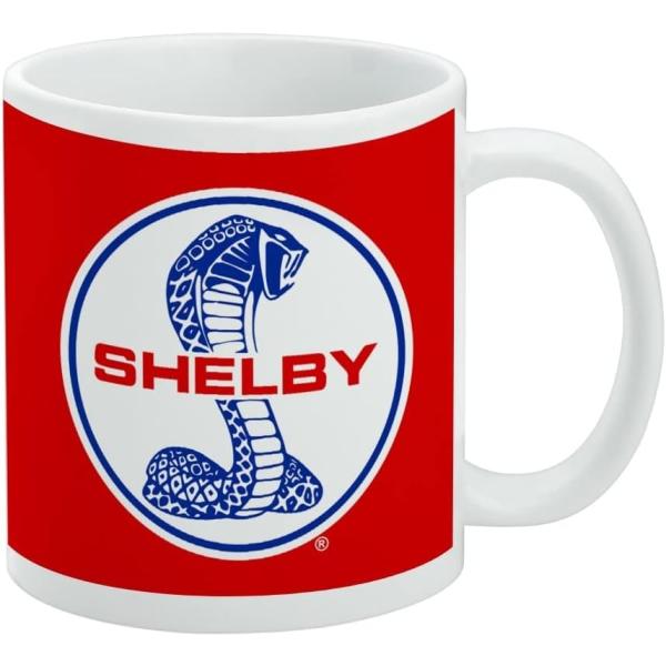 商品名Shelby Cobra Patriotic Logo Ceramic Coffee Mug, Novelty Gift Mugs for Coffee, Tea and Hot Drinks, 11oz, Whiteブランド：GRA...