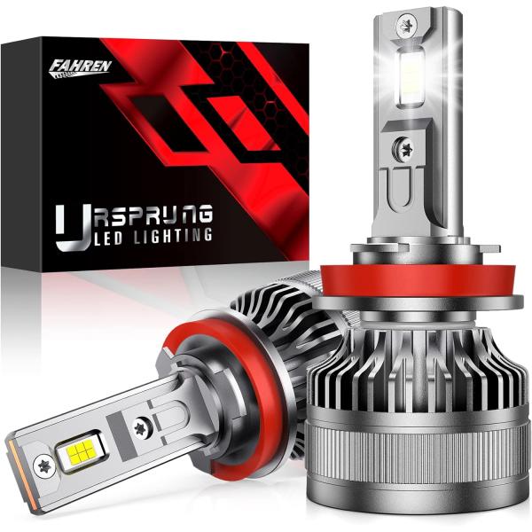 商品名Ursprung H11/H9/H8 LEDヘッドライト電球 非常に明るいUrsprung Fahren H11/H9/H8 LED Bulbsブランド：Ursprung商品サイズ：高さ：5 cm横幅：11.9 cm奥行：18.1 c...