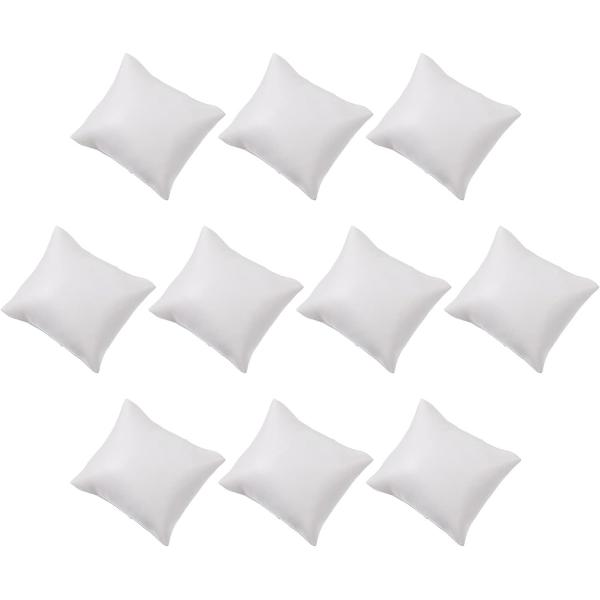 商品名Hemobllo Decorative Pillows 10 Pcs PU Leather Bracelet Watch Pillow Small Watch Bangle Cushions Jewelry Pillow Displa...