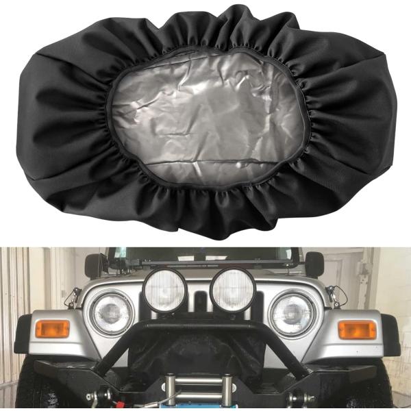 商品名ウインチカバー、高耐久防水ダスト。1PCS Winch Cover, Protect Your Winch from Dust and Water with Heavy-Duty Waterproof Cover, Ideal for...