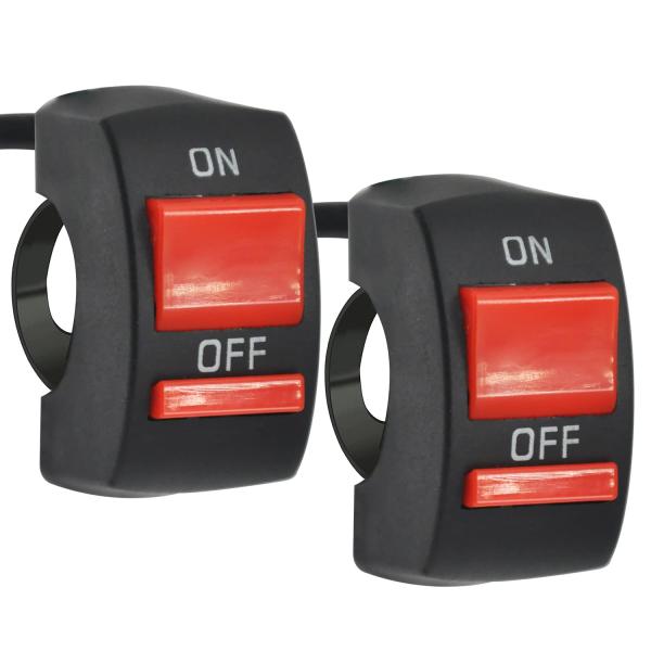 商品名HOLATO 7/8インチ ハンドルバー オン オフ キルスイッチ コールマン CT100U CT200U BT200X ミニバイク ダートバイク オートバイ ラプター 660 ATV 電動自転車 四輪 原付 AMD ゴーカート LE...