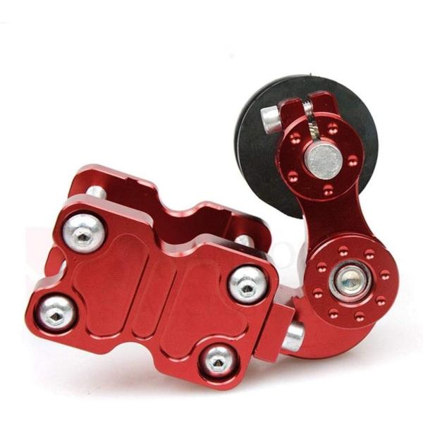 商品名QBIYA Fit for Yamaha TW125 TW200 TW225 XT250 XT225 Motorcycle Portable Aluminum Adjuster Chain Tensioner Roller TW XT...