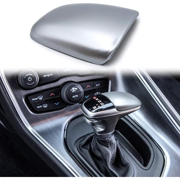 商品名Auprite Gear Shift Knob Cover for Dodge Challenger Charger 2015-2022 Durango 2016-2023 Interior Accessories Shifter K...
