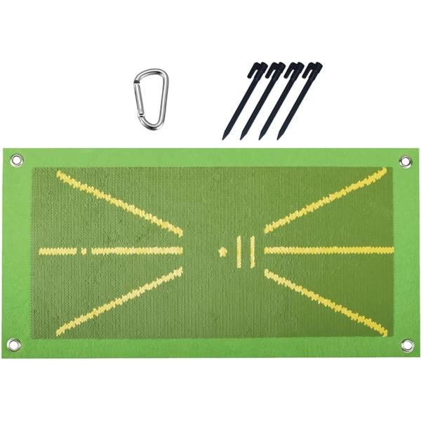 商品名BOXJINCO ゴルフトレーニングマット スイング検出バッティング プレミアムゴルフインパクトマット パスフィードバック ゴルフ練習マット トレーニング補助器具 高度なゴルフヒットマット 屋内/屋外ゴルフトレーニング用BOXJINC...